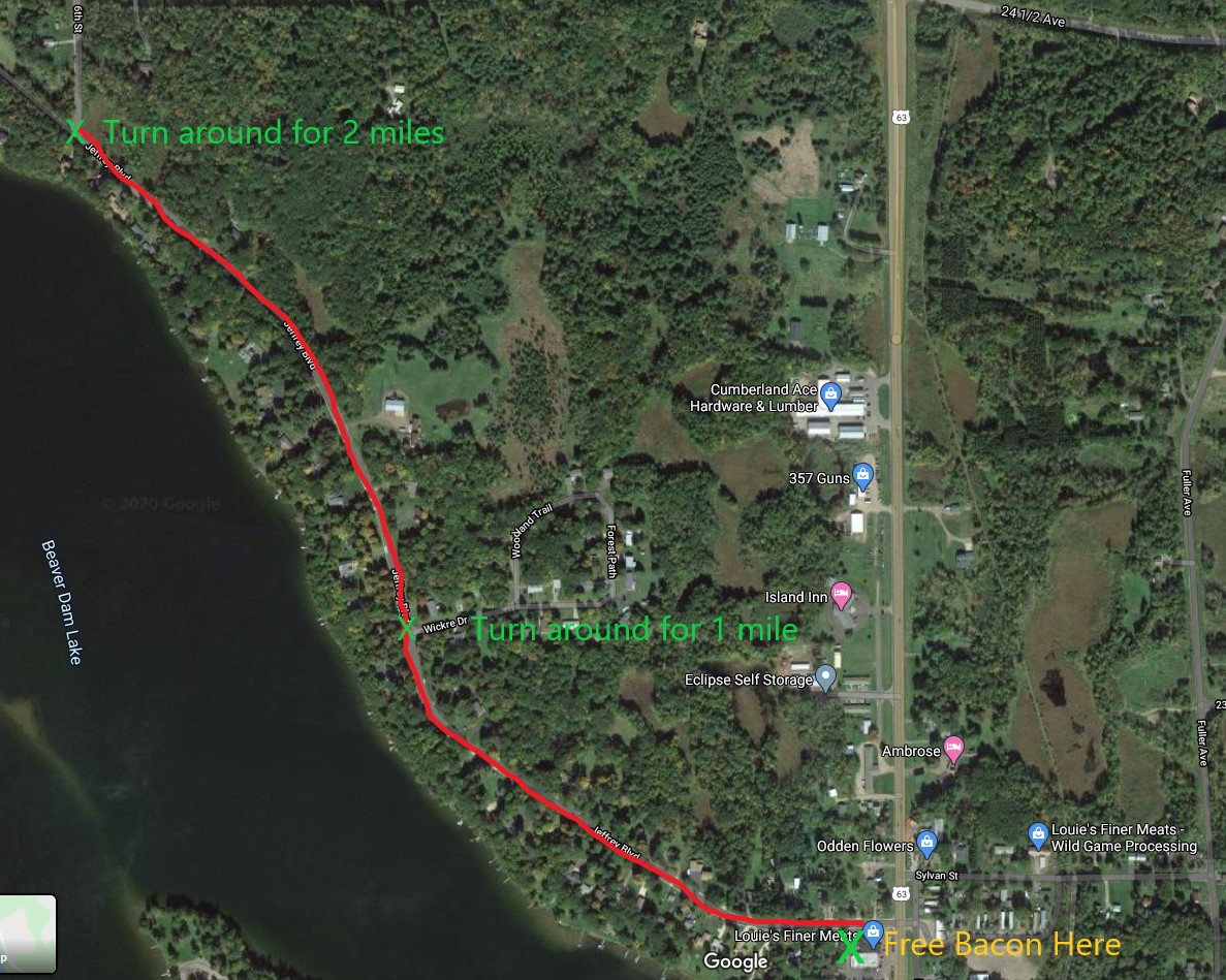 louiesfinermeats.com: Bacon Run & Walk