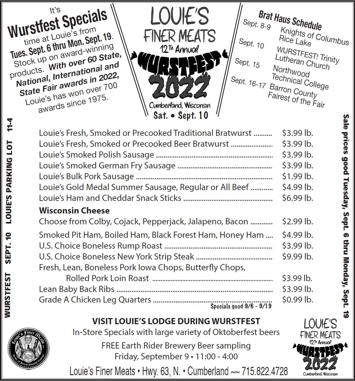 louiesfinermeats.com: Wurstfest